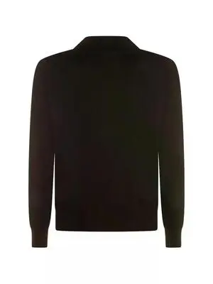 PIACENZA CASHMERE 1733 Geometric-pattern Cardigan - Black