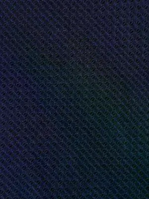 Zegna Textured Silk Neck Tie - Blue