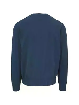 Canali Cotton Crew Neck Sweater