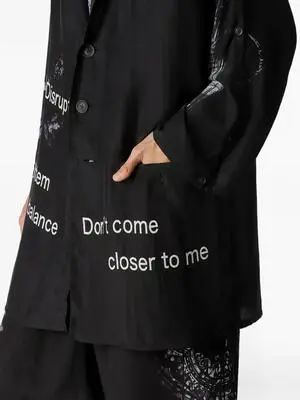 Yohji Yamamoto Patterned Jacket