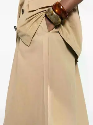 YERSE Midi Skirt With Elasticated Waistband