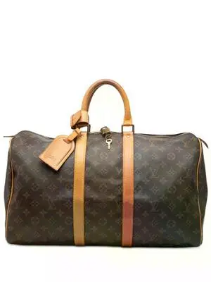 LOUIS VUITTON 1990 Monogram Keepall 45 Travel Bag