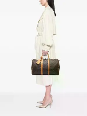 LOUIS VUITTON 1990 Monogram Keepall 45 Travel Bag