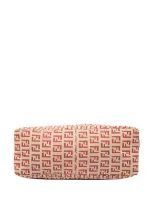 Fendi Zucchino Canvas Pochette Shoulder Bag