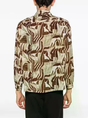 Imperial Abstract-print Shirt