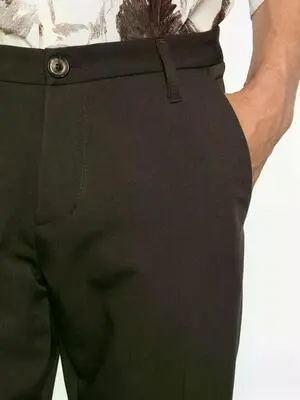 Imperial Cuffed-hem Trousers - Brown