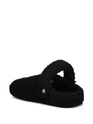CROCS Loopback Strap Slippers - Black