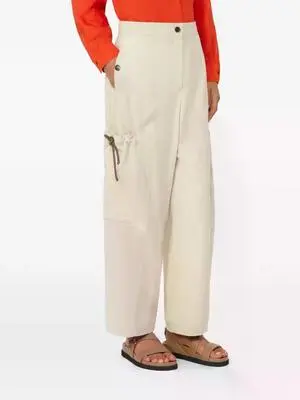 Max Mara Drawstring Pocket Trousers