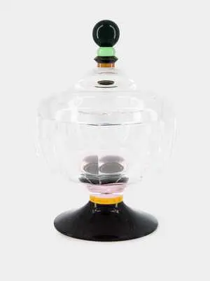 REFLECTIONS COPENHAGEN Decadent Crystal Jar - Multicolour