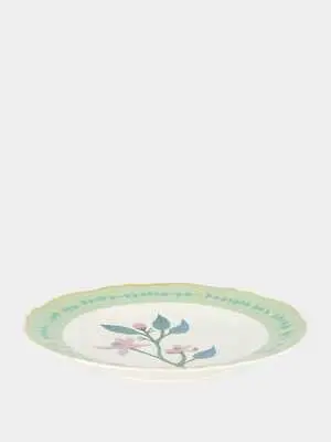 BITOSSI Botanical Porcelain Dinner Plate - Multicolour