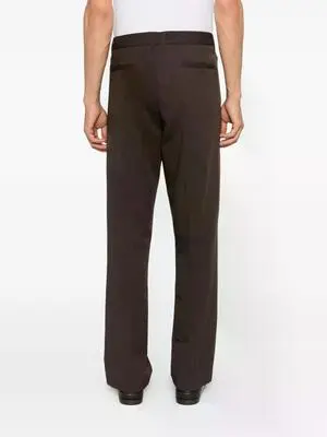 Imperial Pleated Trousers - Brown
