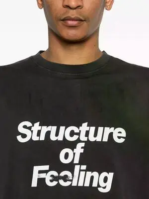 Études Studio Printed T-shirt - Black
