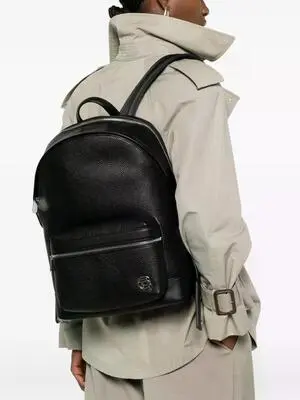 Karl Lagerfeld Logo-plaque Zipped Backpack