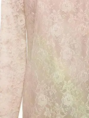 D.exterior Lace Maxi Dress - Brown