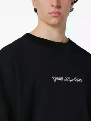 Off-White Arrow-print Crew-neck Sweatshirt