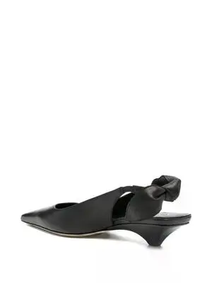 VIC MATIE Pointed Bow Pumps