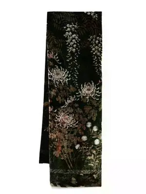 PIERRE-LOUIS MASCIA Floral Scarf - Green
