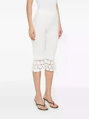 GANNI Crochet Ribbed Trousers