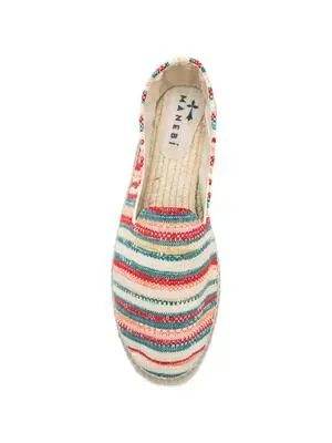 Manebí Striped Espadrilles