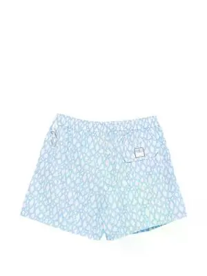 Fedeli Printed Swim Shorts