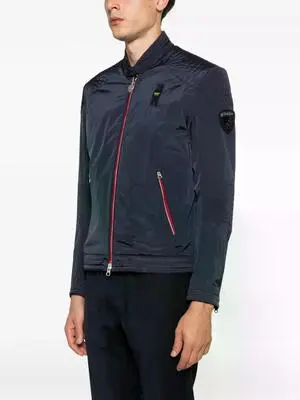 BLAUER. Quilted Zip Jacket