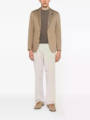 LARDINI Button-up Blazer - Brown