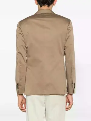 LARDINI Button-up Blazer - Brown