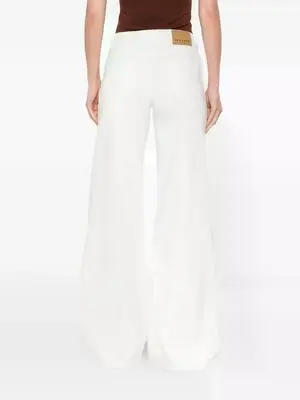ERMANNO FIRENZE Floral-embroidered Jeans