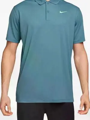 Nike Victory Solid Collared Polo Shirt - Blue