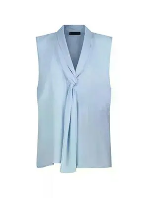 Liu Jo Georgette Knot V-neck Top
