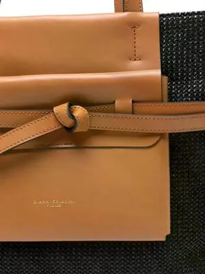 GIANNI CHIARINI Knotted Tote Bag - Black