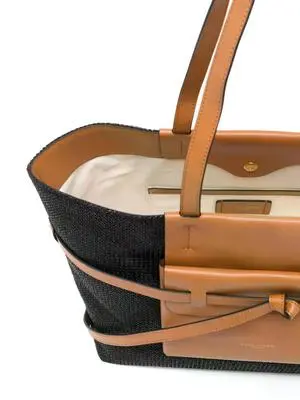 GIANNI CHIARINI Knotted Tote Bag - Black