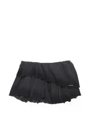 Acne Studios Ruffled Drawstring Mini Skirt