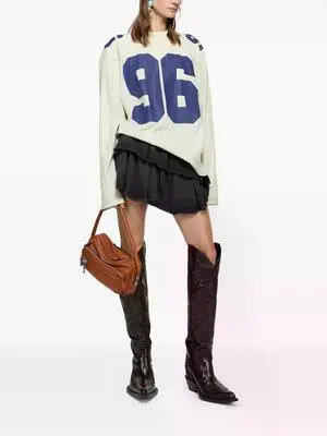 Acne Studios Ruffled Drawstring Mini Skirt
