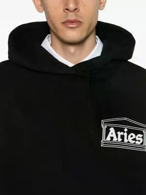 Aries Embroidered Hoodie