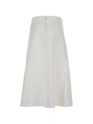 MERCI A-line Skirt - White