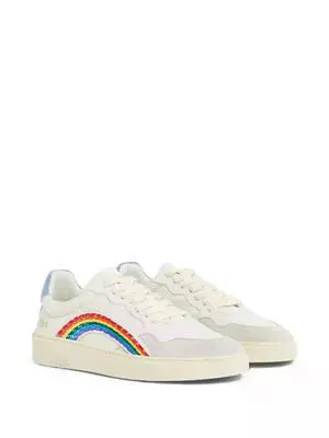 Dsquared2 Rider Rainbow Detail Sneakers - Neutrals