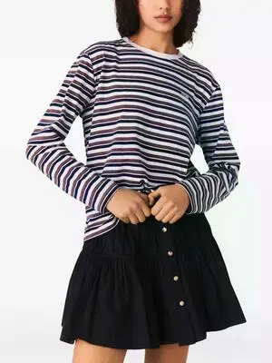 Maje Striped Long-sleeve T-shirt