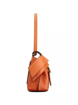 TOD'S Panelled Shoulder Bag - Orange