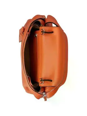TOD'S Panelled Shoulder Bag - Orange