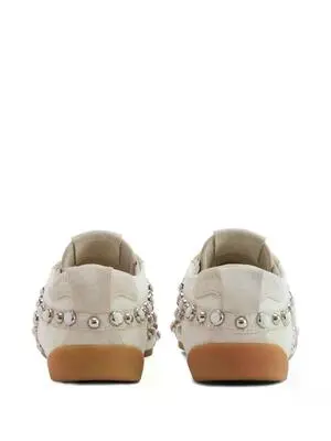 GIUSEPPE ZANOTTI Stud-embellished Low-top Sneakers