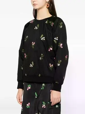 Cynthia Rowley Embroidered Sweatshirt
