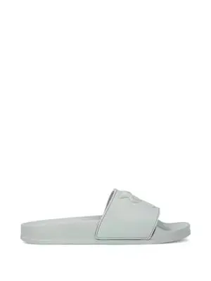 Pinko Logo-plaque Slides - Green