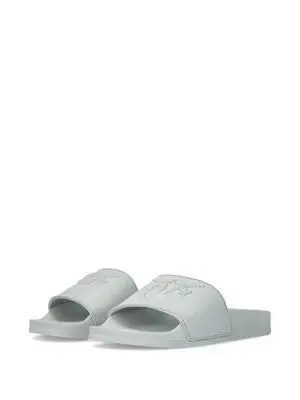 Pinko Logo-plaque Slides - Green