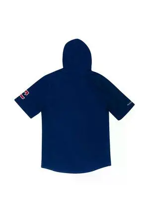Mitchell & Ness Short-sleeve Hooded Sweatshirt