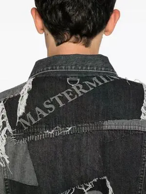 MASTERMIND WORLD Cotton Denim Jacket - Grey