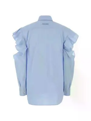 Moschino Ruffled Shirt - Blue