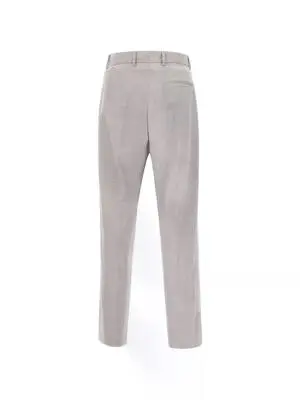 MAISON MARGIELA Tailored Trousers With Hidden Placket - Grey