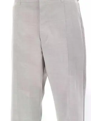 MAISON MARGIELA Tailored Trousers With Hidden Placket - Grey