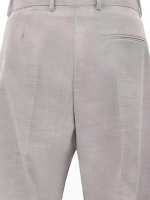 MAISON MARGIELA Tailored Trousers With Hidden Placket - Grey